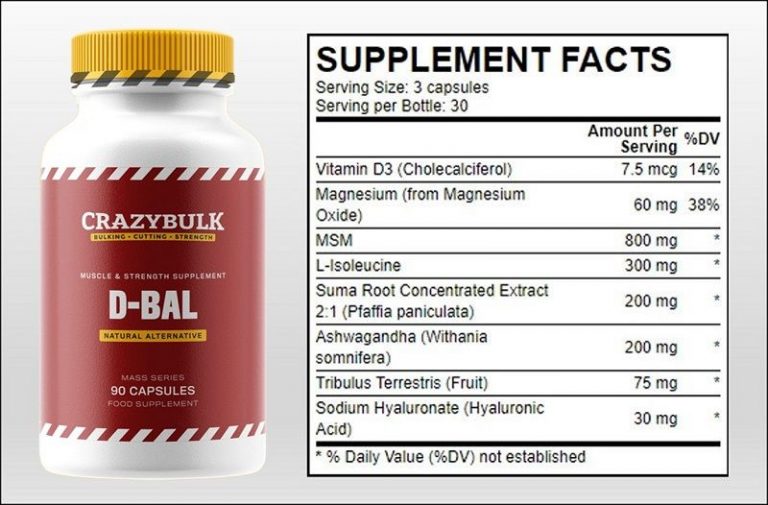 D-Bal Crazy Bulk Amazon | Legal Dianabol for Sale | DBol Alternative
